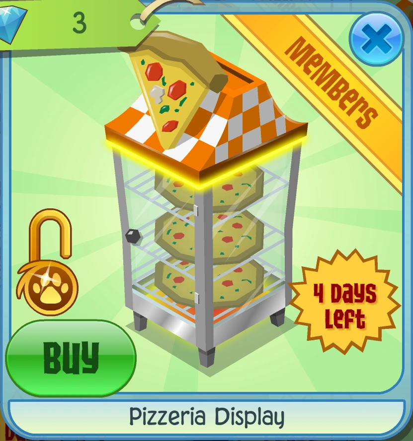 Pizzeria Display | Animal Jam Classic Wiki | Fandom