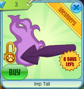 Imp Tail | Animal Jam Classic Wiki | Fandom