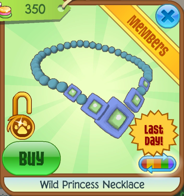 Wild Princess Necklace | Animal Jam Classic Wiki | Fandom