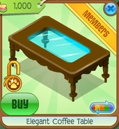 Elegant Coffee Table | Animal Jam Classic Wiki | Fandom