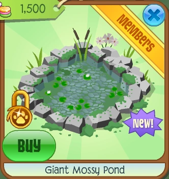 Giant Mossy Pond | Animal Jam Classic Wiki | Fandom