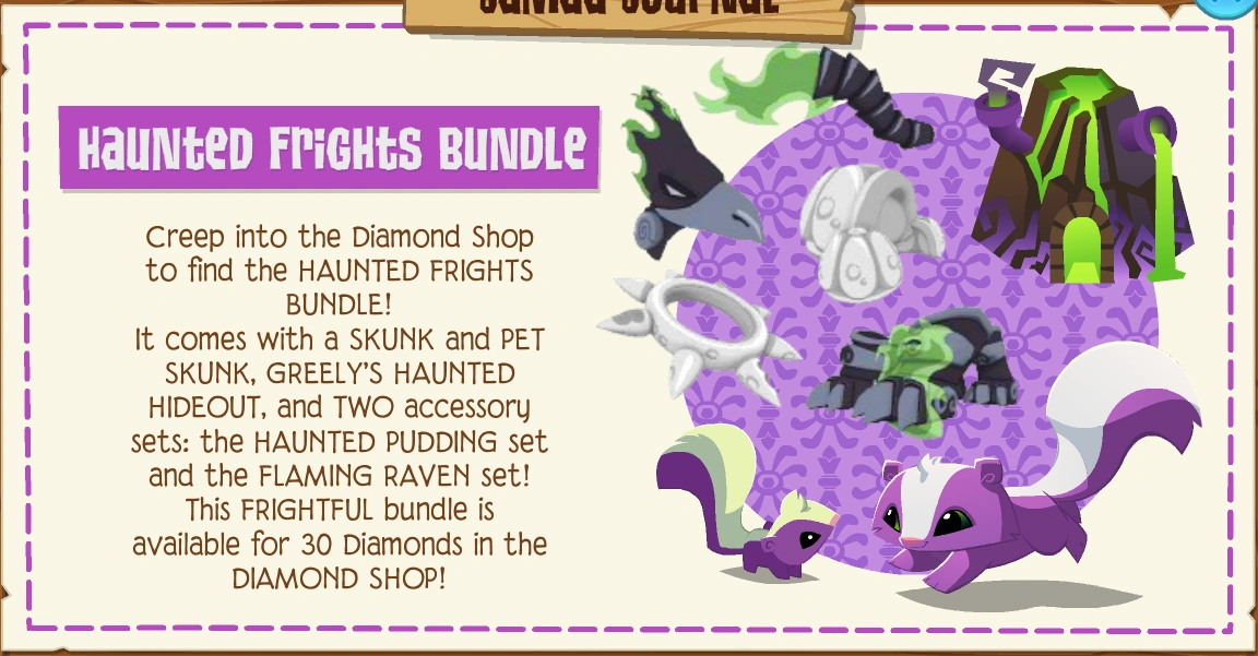 Haunted Frights Bundle | Animal Jam Classic Wiki | Fandom