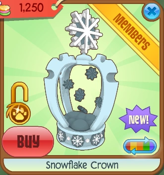 Snowflake Crown | Animal Jam Classic Wiki | Fandom