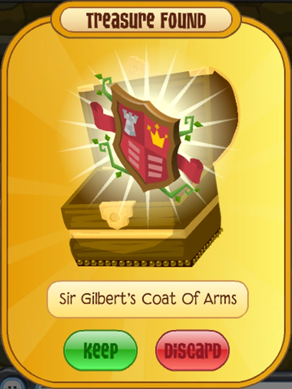Sir Gilbert's Coat Of Arms | Animal Jam Classic Wiki | Fandom