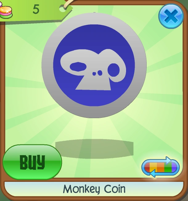 Monkey Coin | Animal Jam Classic Wiki | Fandom