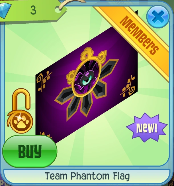 Team Phantom Flag | Animal Jam Classic Wiki | Fandom