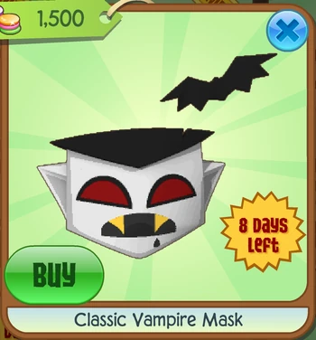 Classic Vampire Mask | Animal Jam Classic Wiki | Fandom