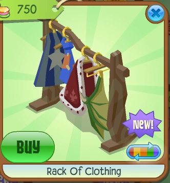 Rack Of Clothing | Animal Jam Classic Wiki | Fandom