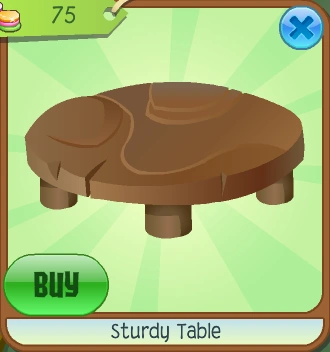 Sturdy Table | Animal Jam Classic Wiki | Fandom