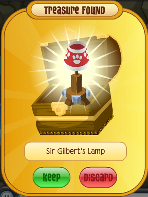 Sir Gilbert's Lamp | Animal Jam Classic Wiki | Fandom