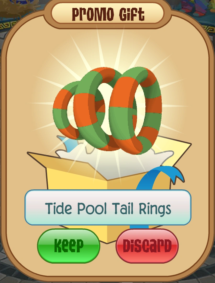 Tide Pool Tail Rings | Animal Jam Classic Wiki | Fandom