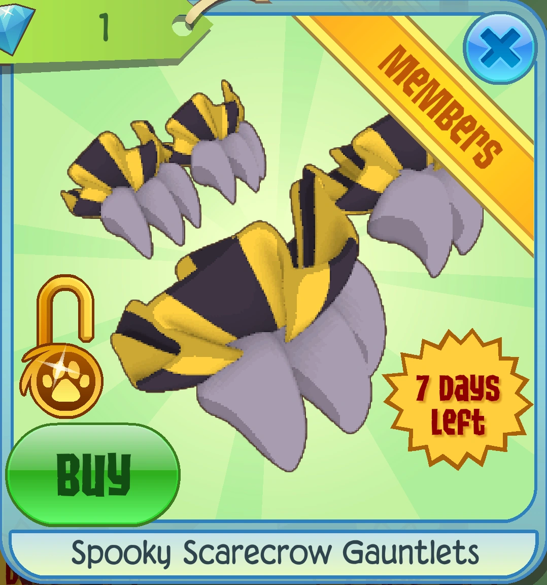 Spooky Scarecrow Gauntlets | Animal Jam Classic Wiki | Fandom