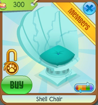Shell Chair | Animal Jam Classic Wiki | Fandom