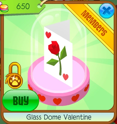 Glass Dome Valentine | Animal Jam Classic Wiki | Fandom