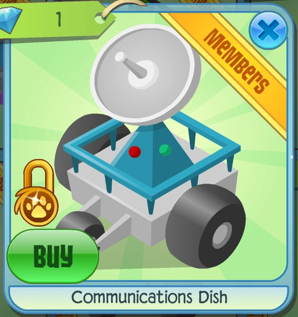 Communications Dish | Animal Jam Classic Wiki | Fandom