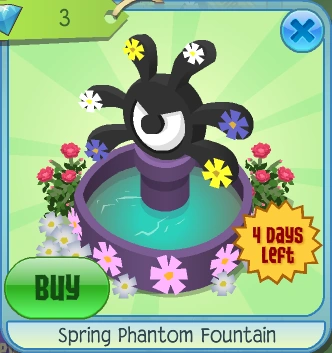 Spring Phantom Fountain | Animal Jam Classic Wiki | Fandom