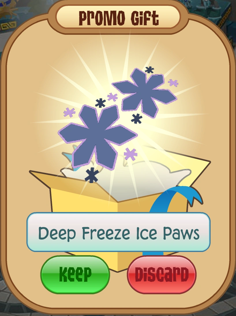 Deep Freeze Ice Paws | Animal Jam Classic Wiki | Fandom