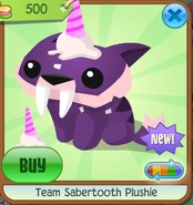 Team Sabertooth Plushie | Animal Jam Classic Wiki | Fandom