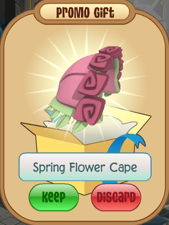 Spring Flower Cape | Animal Jam Classic Wiki | Fandom
