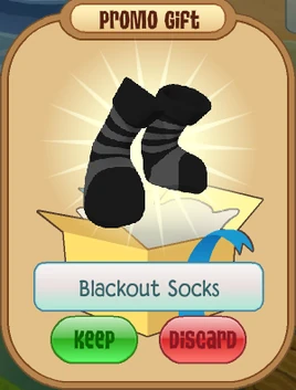 Blackout Socks | Animal Jam Classic Wiki | Fandom