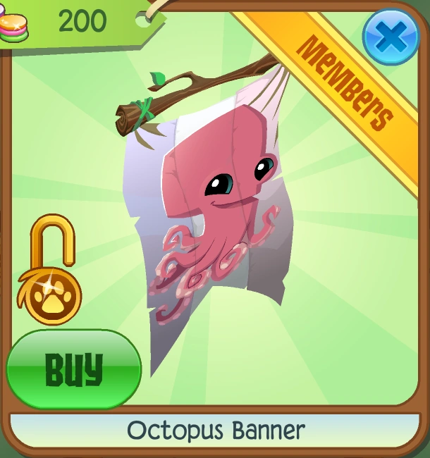 Octopus Banner | Animal Jam Classic Wiki | Fandom