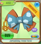 Jamaaliday Head Bow | Animal Jam Classic Wiki | Fandom