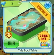 Tide Pool Table | Animal Jam Classic Wiki | Fandom