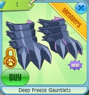 Deep Freeze Gauntlets | Animal Jam Classic Wiki | Fandom