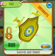 Swords and Shield | Animal Jam Classic Wiki | Fandom