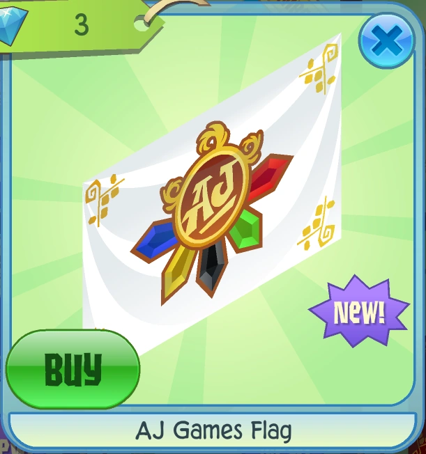 AJ Games Flag | Animal Jam Classic Wiki | Fandom