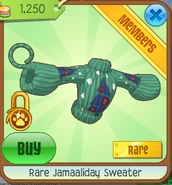 Jamaaliday Sweater | Animal Jam Classic Wiki | Fandom