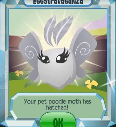 Pet Poodle Moth | Animal Jam Classic Wiki | Fandom