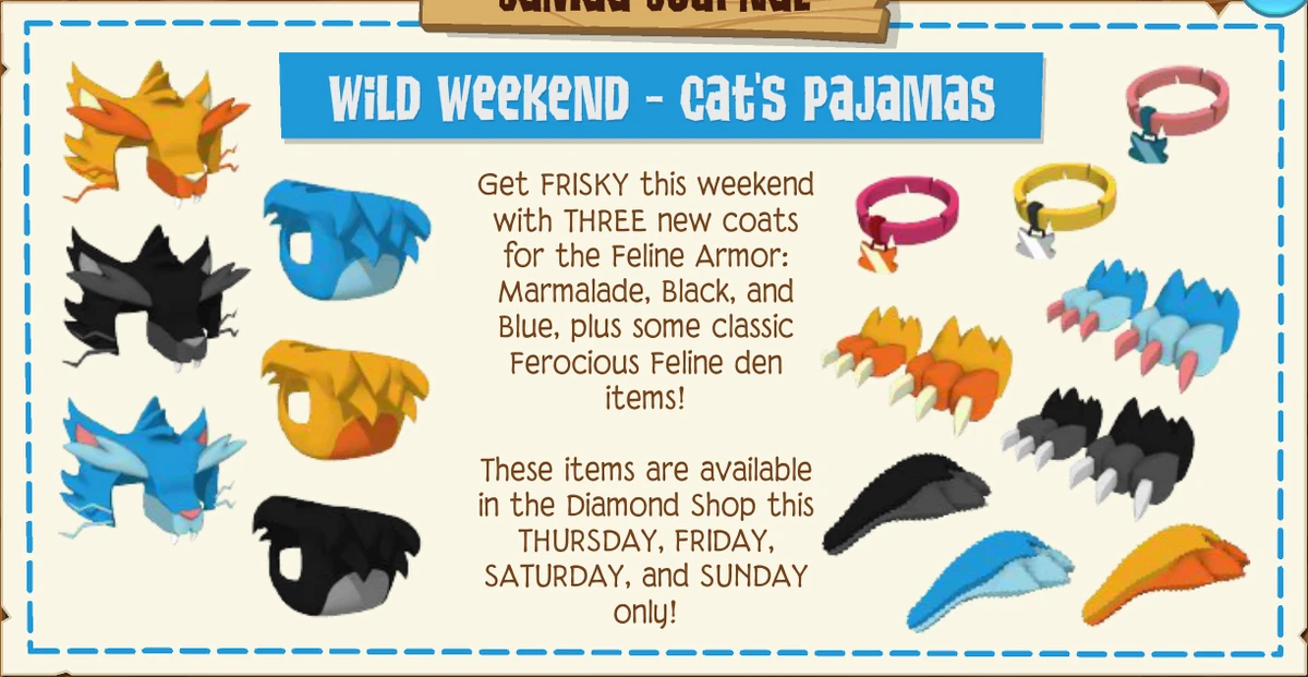 Cat's Pajamas | Animal Jam Classic Wiki | Fandom
