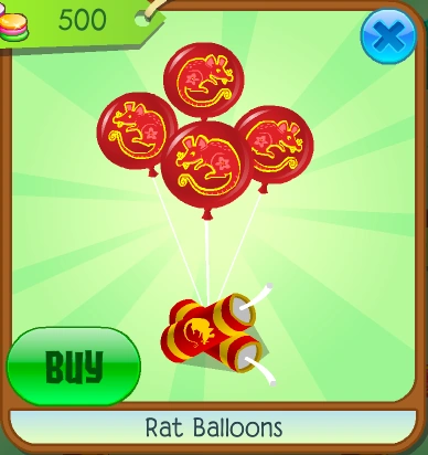 Rat Balloons | Animal Jam Classic Wiki | Fandom