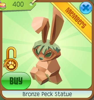 Bronze Peck Statue | Animal Jam Classic Wiki | Fandom