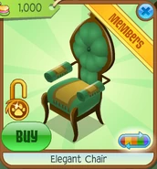 Elegant Chair | Animal Jam Classic Wiki | Fandom