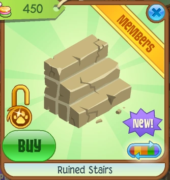Ruined Stairs | Animal Jam Classic Wiki | Fandom