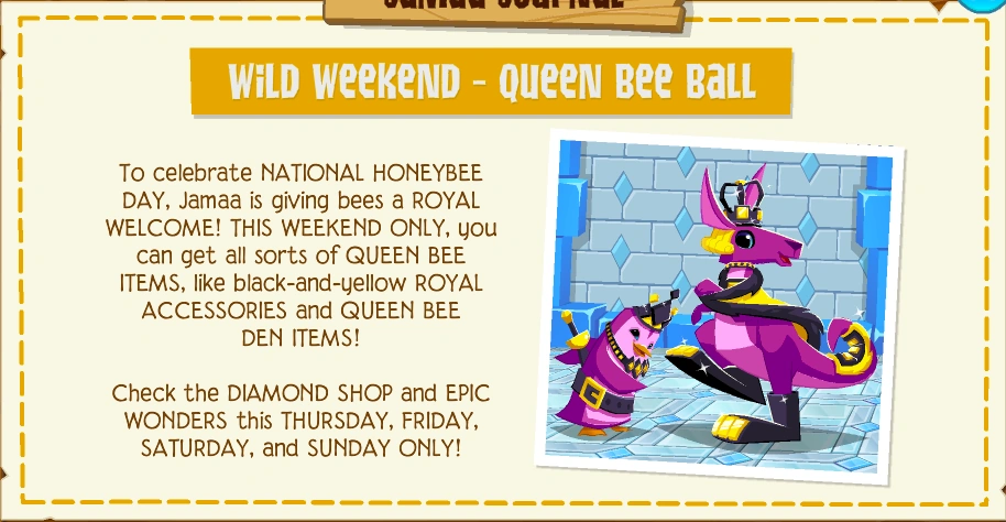 Queen Bee Ball | Animal Jam Classic Wiki | Fandom