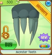 Monster Teeth | Animal Jam Classic Wiki | Fandom