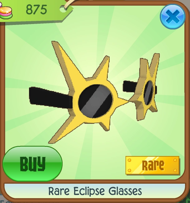 Rare Eclipse Glasses | Animal Jam Classic Wiki | Fandom