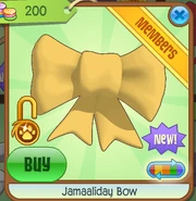 Jamaaliday Bow | Animal Jam Classic Wiki | Fandom