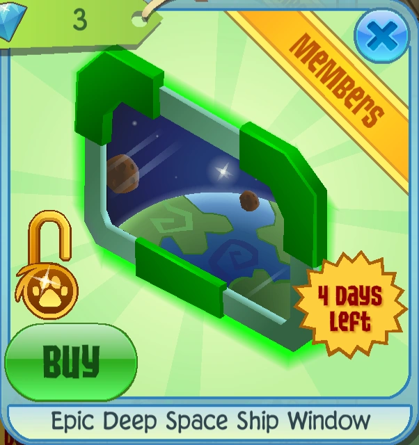 Epic Deep Space Ship Window | Animal Jam Classic Wiki | Fandom