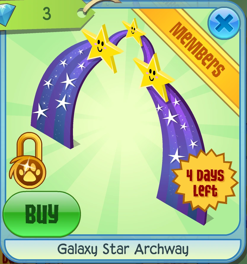 Galaxy Star Archway | Animal Jam Classic Wiki | Fandom