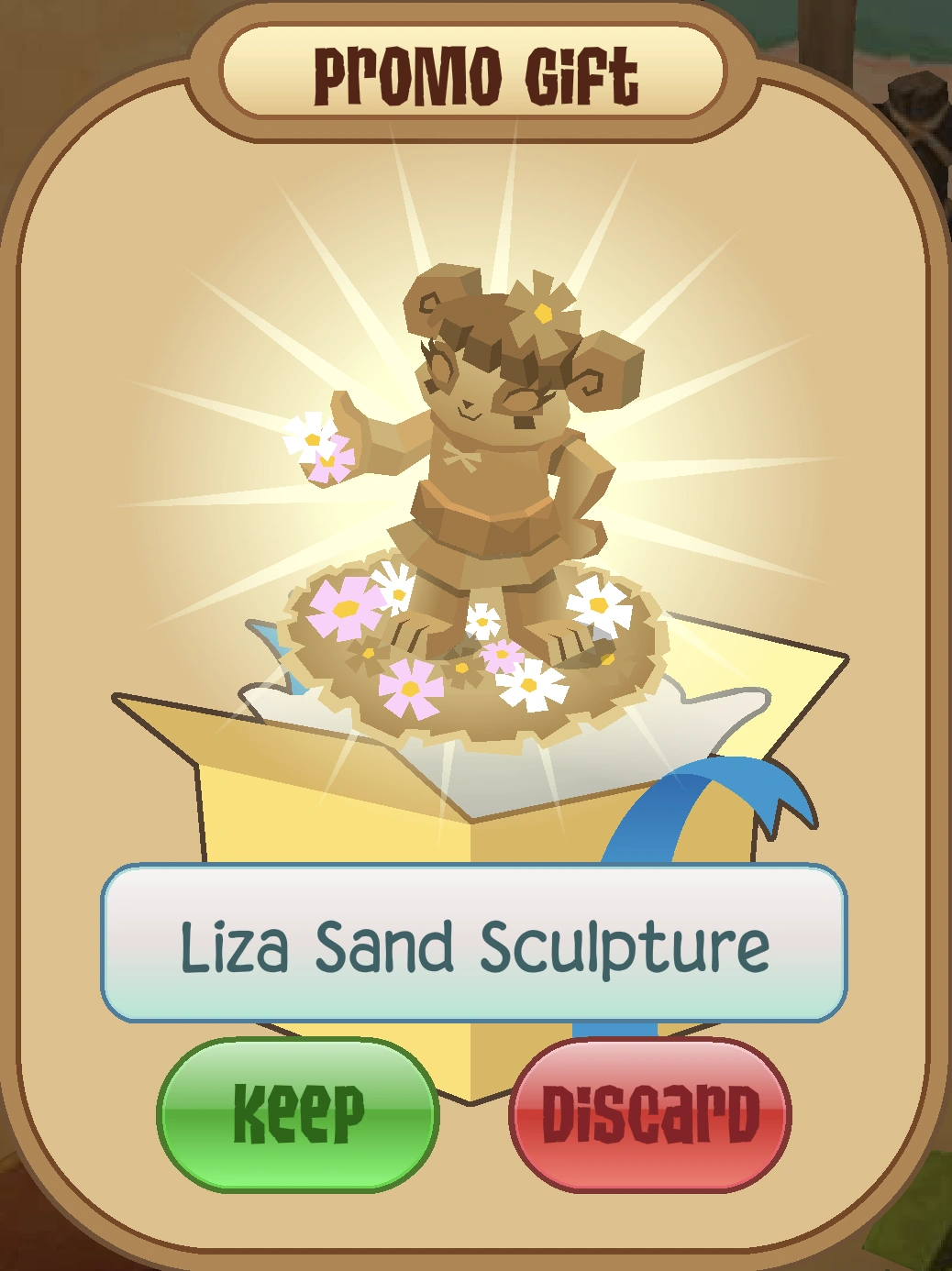 Liza Sand Sculpture | Animal Jam Classic Wiki | Fandom