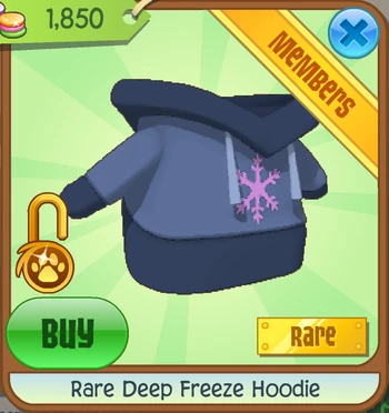 Rare Deep Freeze Hoodie | Animal Jam Classic Wiki | Fandom