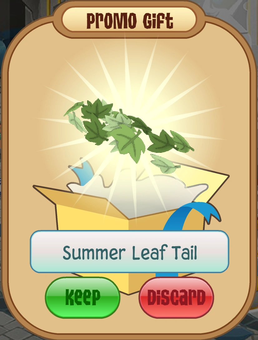 Summer Leaf Tail | Animal Jam Classic Wiki | Fandom