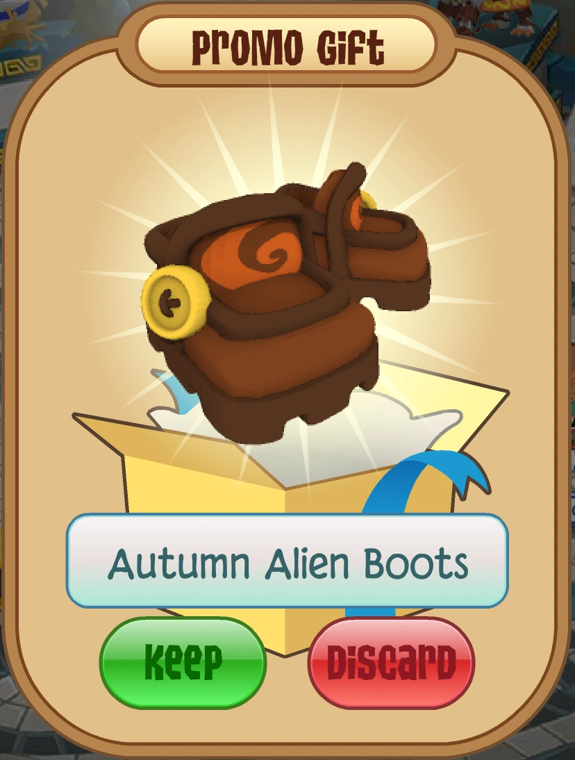 Autumn Alien Boots | Animal Jam Classic Wiki | Fandom