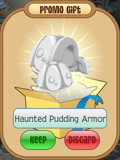 Haunted Pudding Armor | Animal Jam Classic Wiki | Fandom
