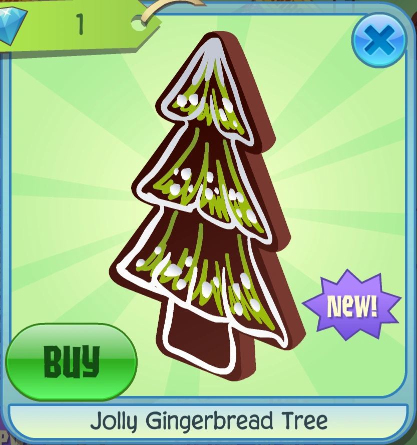 Jolly Gingerbread Tree | Animal Jam Classic Wiki | Fandom