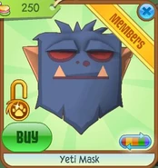 Yeti Mask | Animal Jam Classic Wiki | Fandom